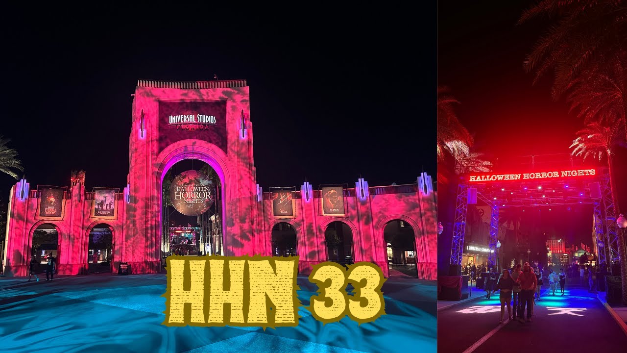 Universal Halloween Horror Nights 33! One of Our Favorites - YouTube