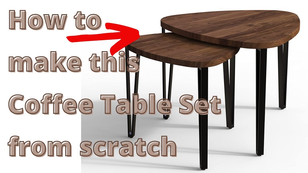 How To Make Nesting Coffee table set | WOODWORKING DIY HOME DECOR - YouTube