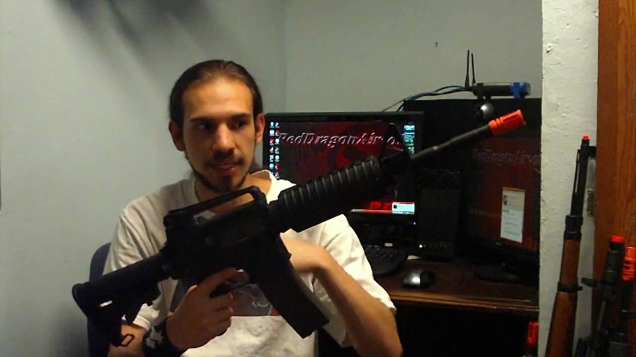 G&G GR-16 carbine(with blowback) review - YouTube