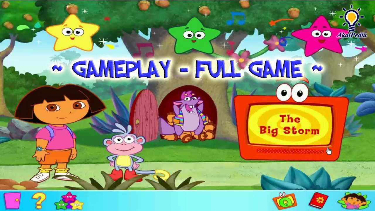 GamePlay - Episode 13 - The Big Storm - Dora the Explorer™: Click ...