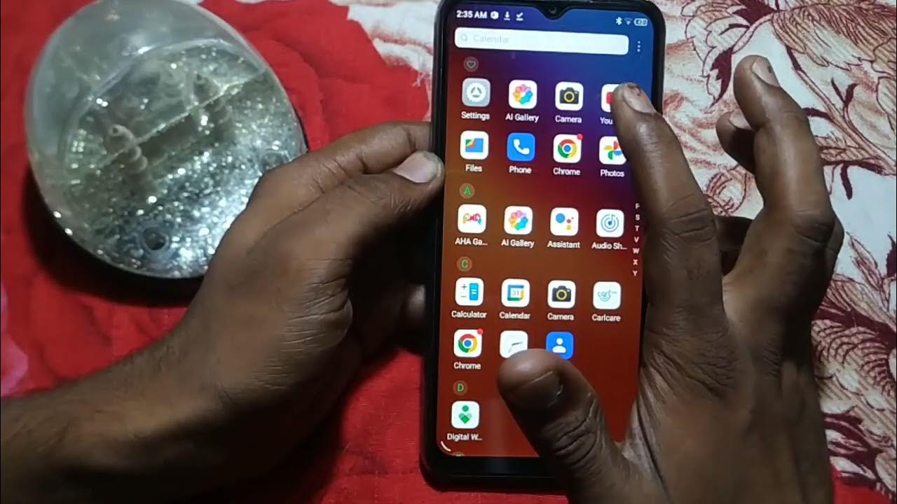 how to turn on touch sound tecno Spark 9T - YouTube