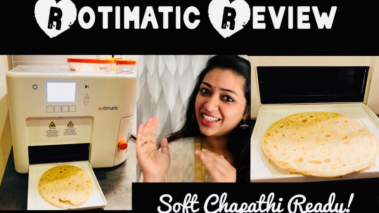 First Fully Robotic Automatic Chappathi Maker|Rotimatic| First time ...
