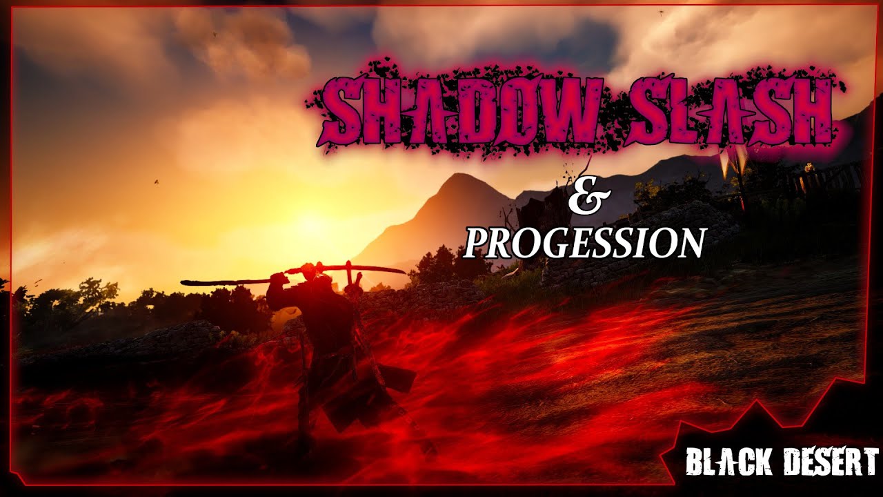 BDO: Ninja's New Skill "Shadow Slash" & My Progress - YouTube