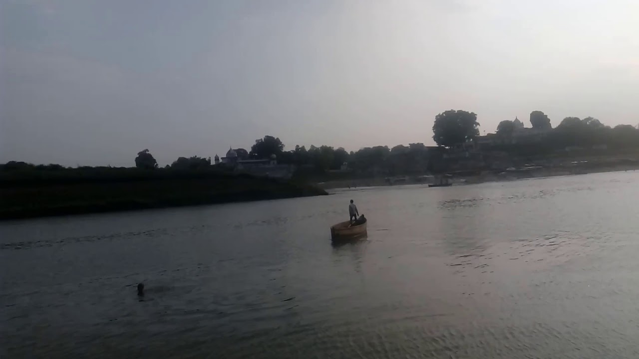 माँ नर्मदा बरमान घाट का दृश्य barman ghat - YouTube