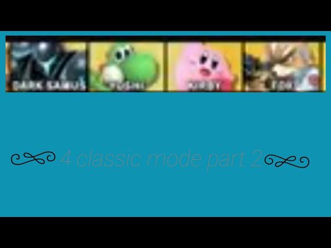 Super smash bros 4 classic Mode part 2 - YouTube