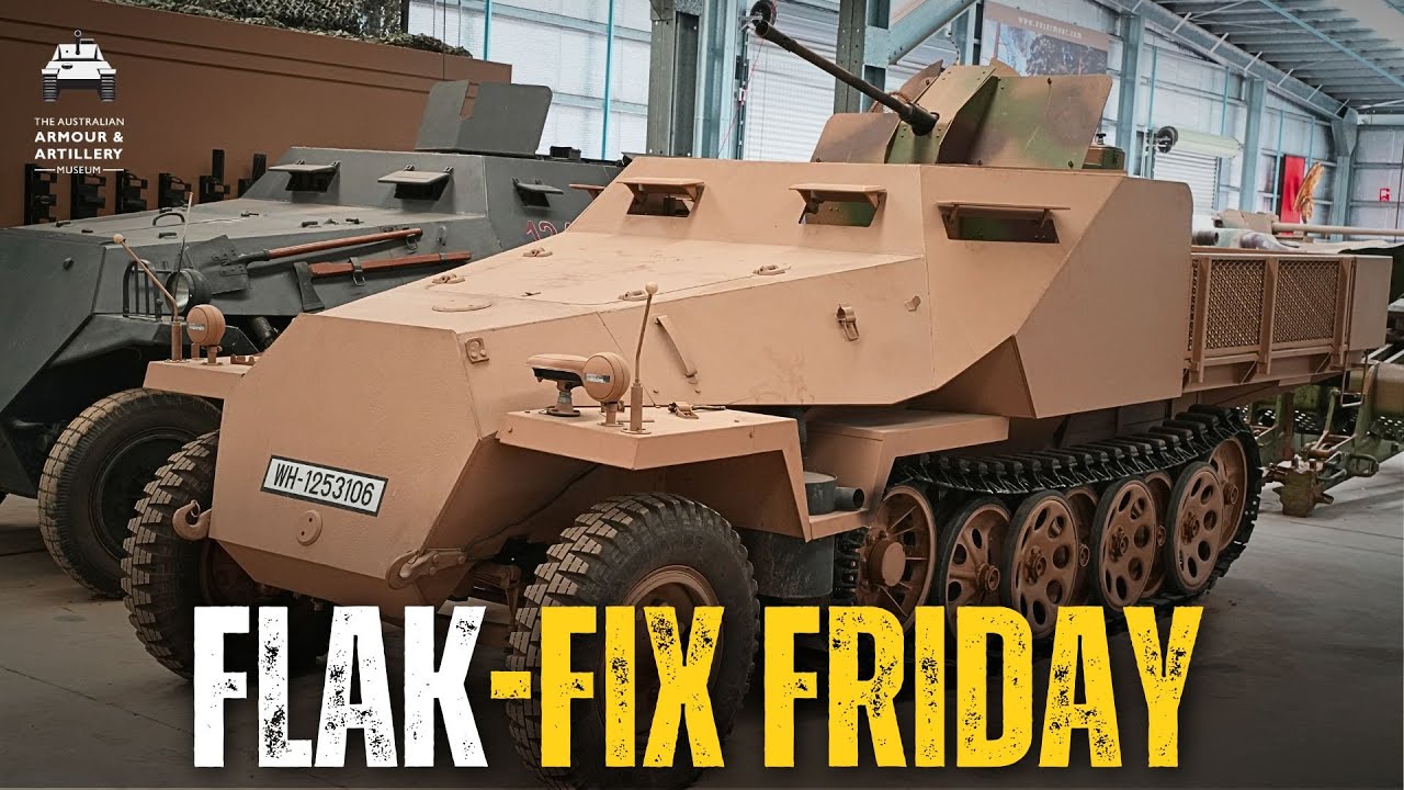 BONUS VIDEO! Fixin' up the FlaK Halftrack Magneto and Engine - YouTube