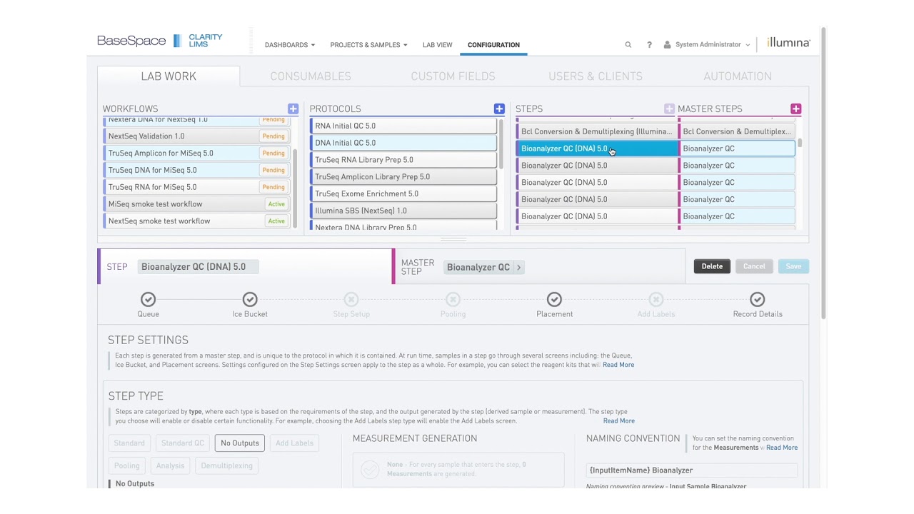 BaseSpace™ Clarity LIMS v5.0 User Experience - YouTube