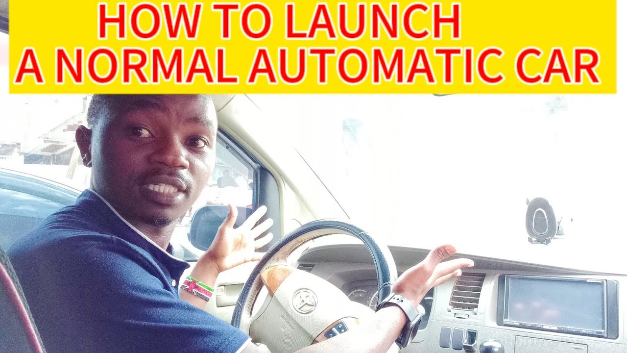 LEARN HOW TO SAFELY LAUNCH A NORMAL AUTOMATIC CAR - YouTube