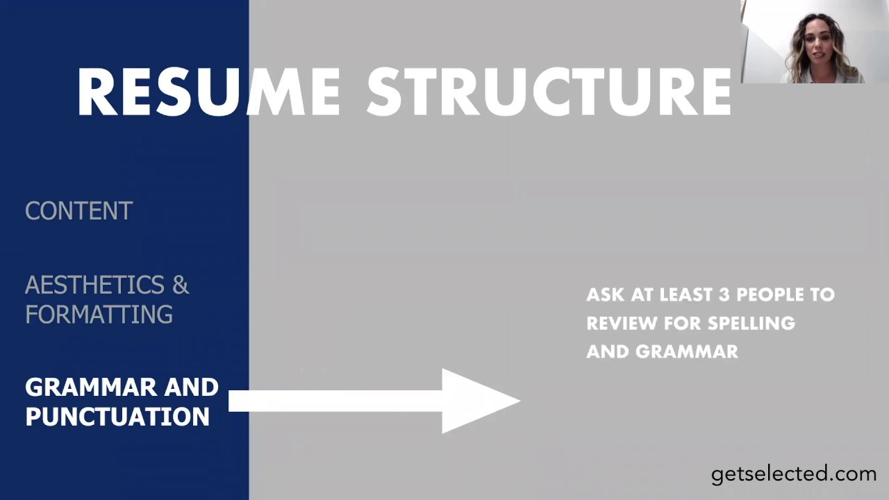 Teacher Resume Guide: Grammar and Punctuation, and Other Resources ...