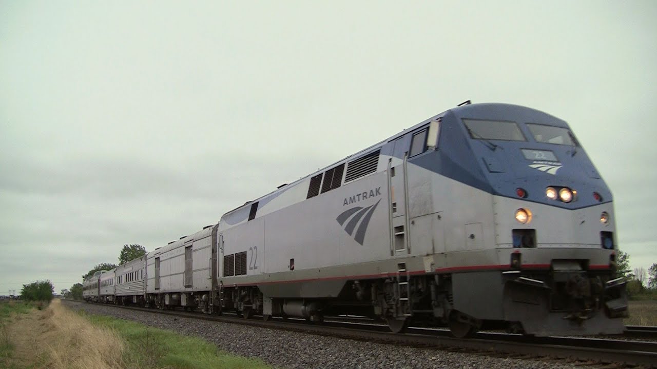 Amtrak 22 East, Private Passenger Special on 5-14-2011 - YouTube