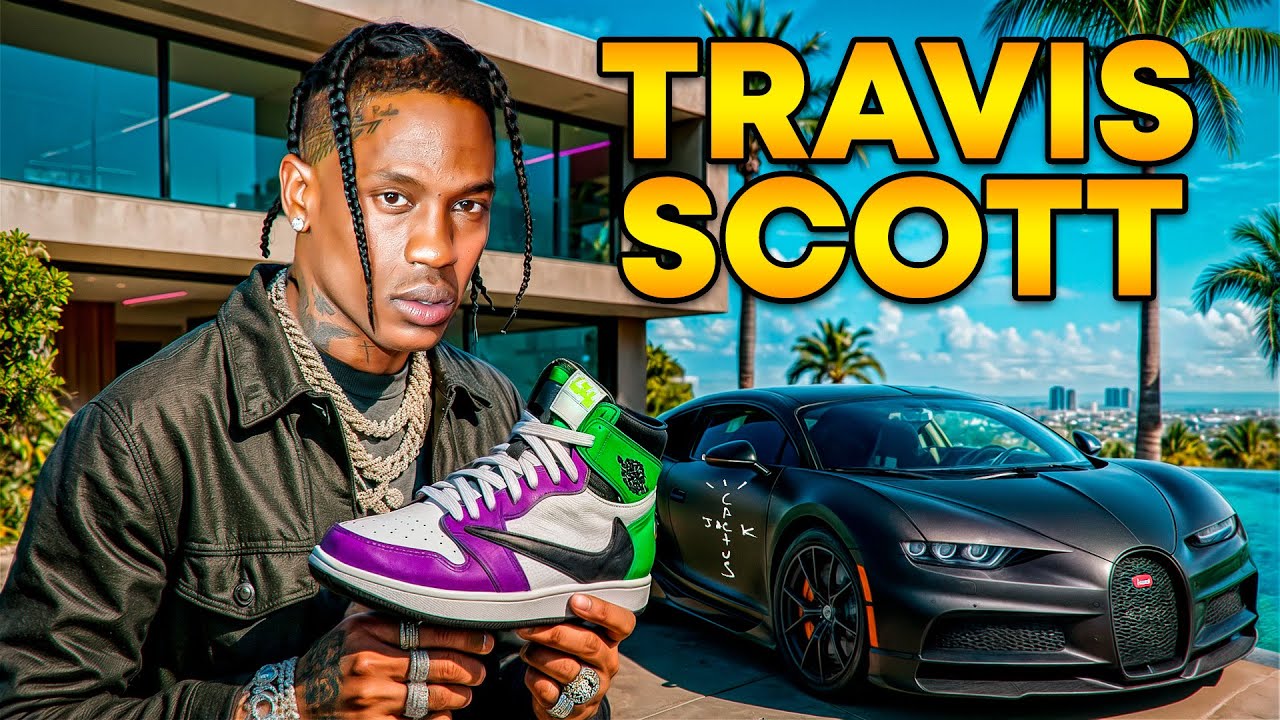 The $40,000,000 Lifestyle of Travis Scott (2025) - YouTube
