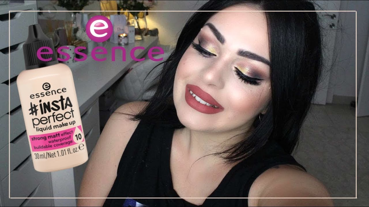 ESSENCE INSTA PERFECT FOUNDATION⎥Smashing Darling x - YouTube