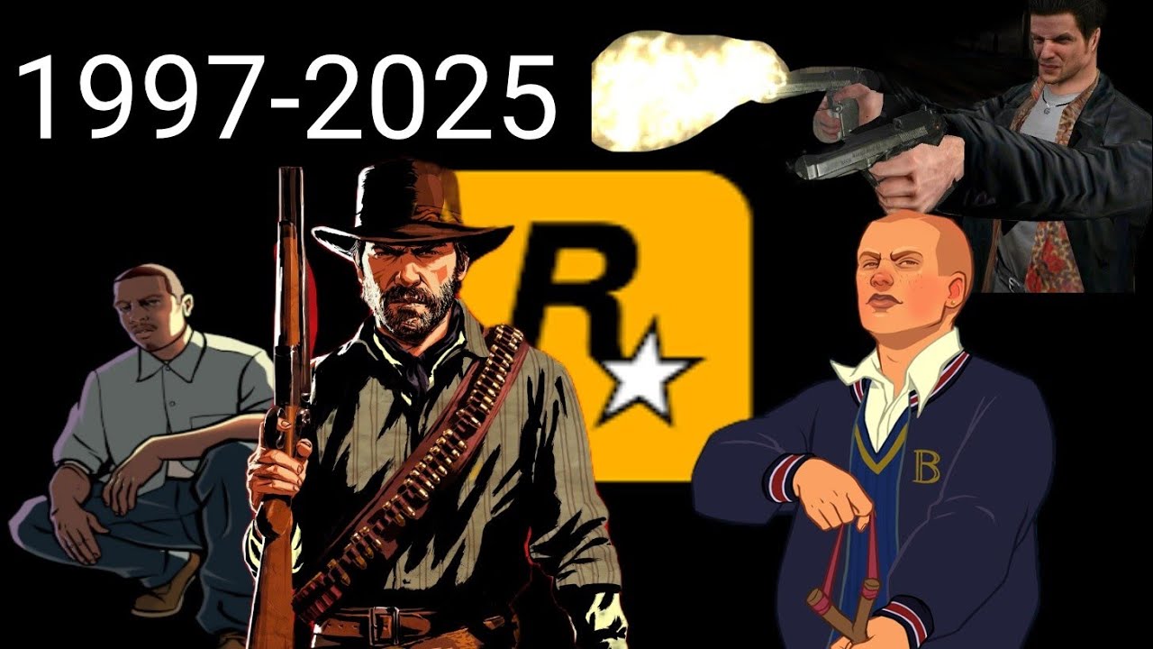 Evolution of Rockstar games - YouTube
