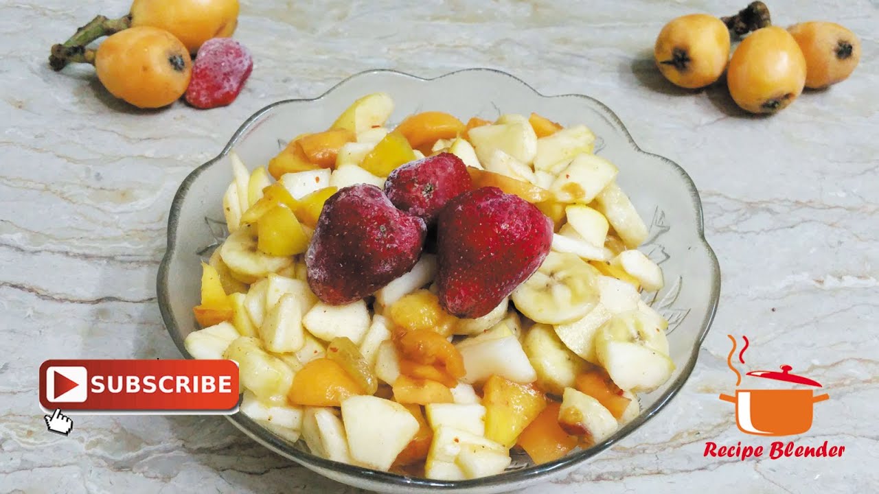 Juicy Fruit Chat | Mix Fruit Juicy Chat by Recipe Blender | Recipe ...