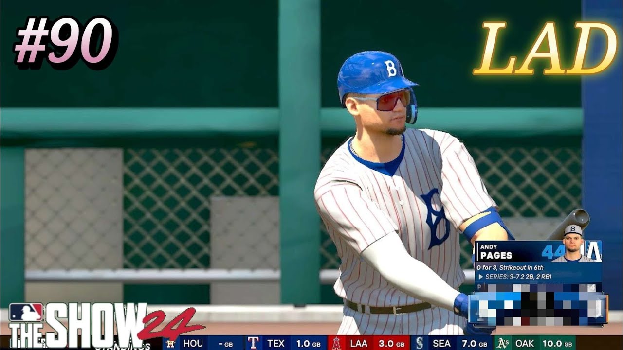 [MLB THE SHOW24] #90 Franchise Los Angeles Dodgers Edition 🆚DET フランチャイズ ...