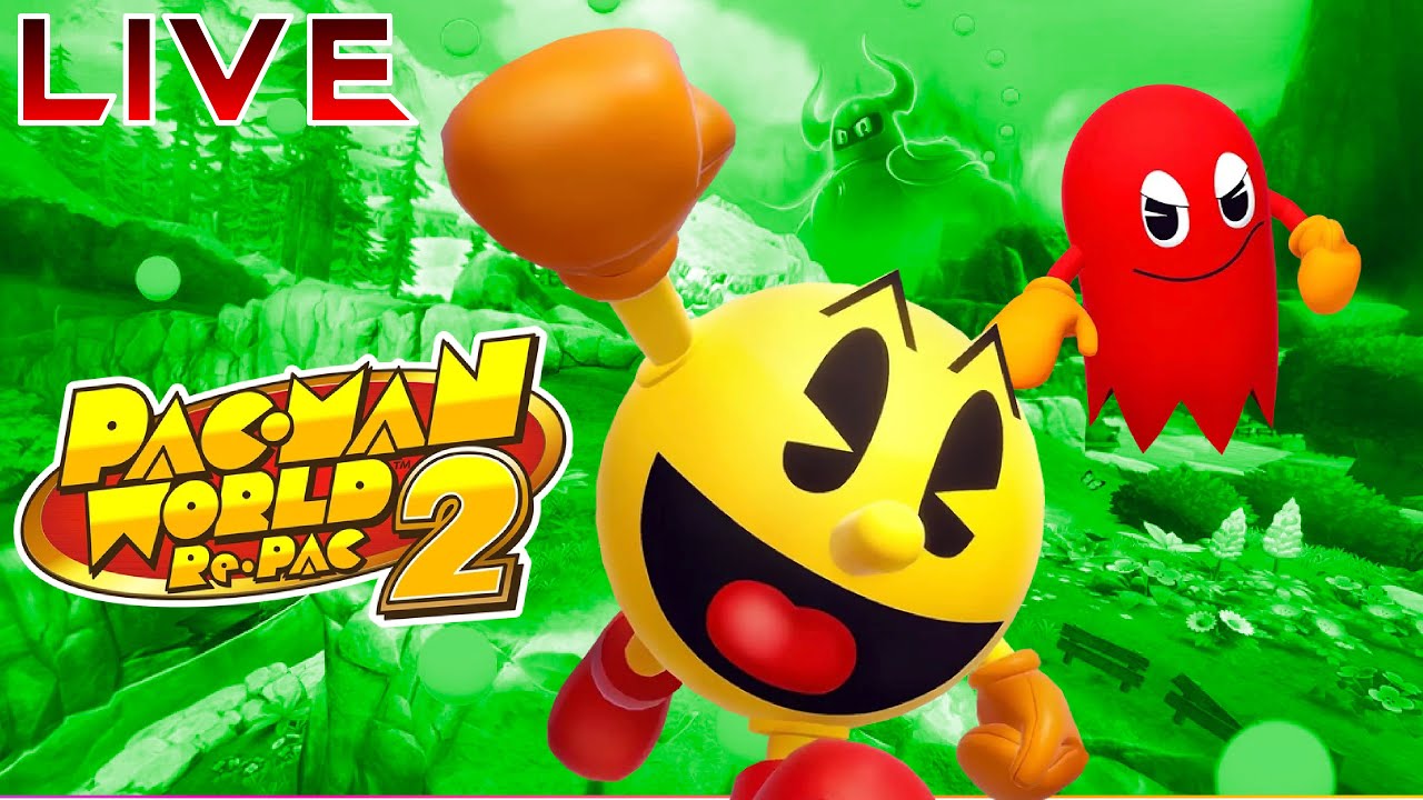 Pac-Man World 2 Re-Pac LIVE - Part 1 - The Pac is Back Yet Again - YouTube