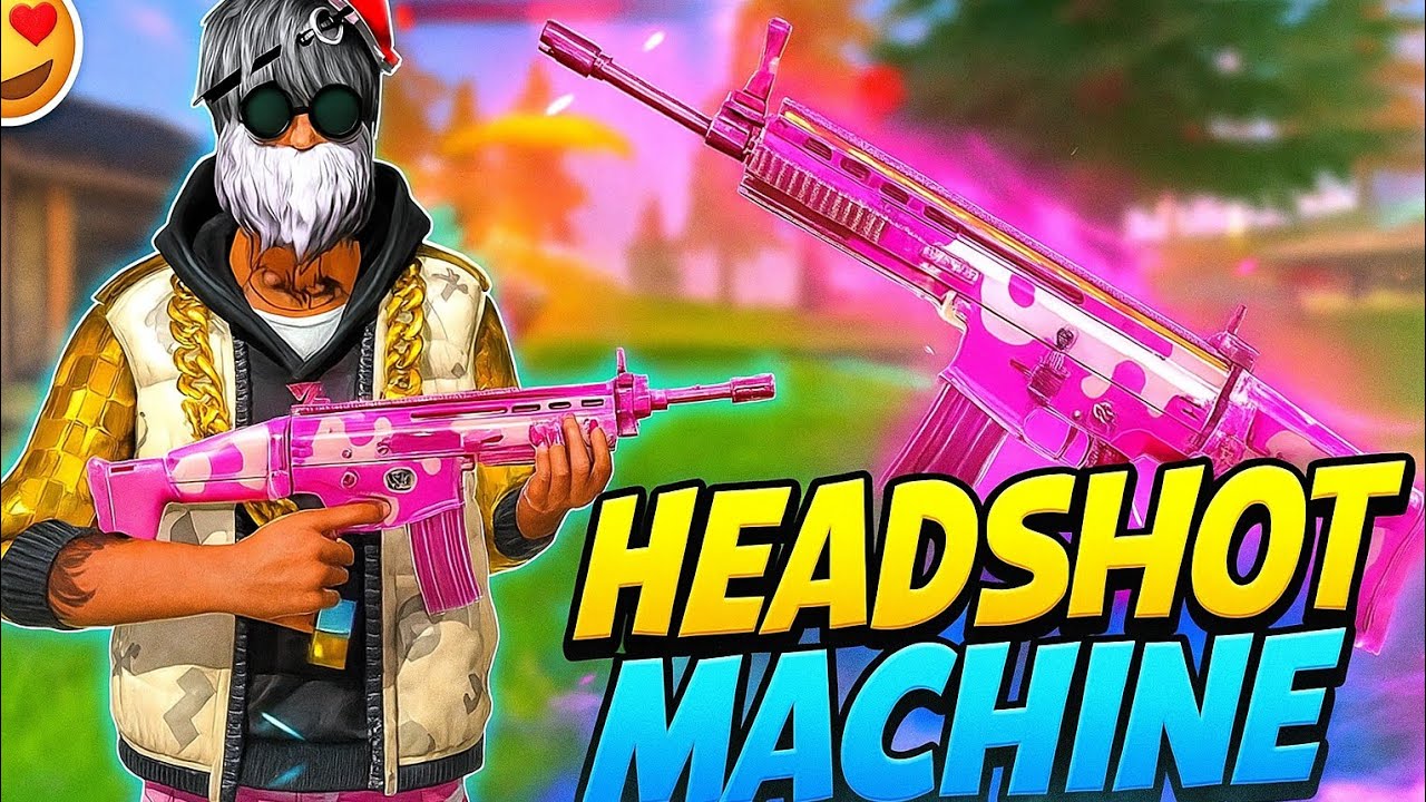 HEADSHOT MACHINE 😱 Only Headshots #FreeFire #SCARHeadshot #OneTapKing # ...