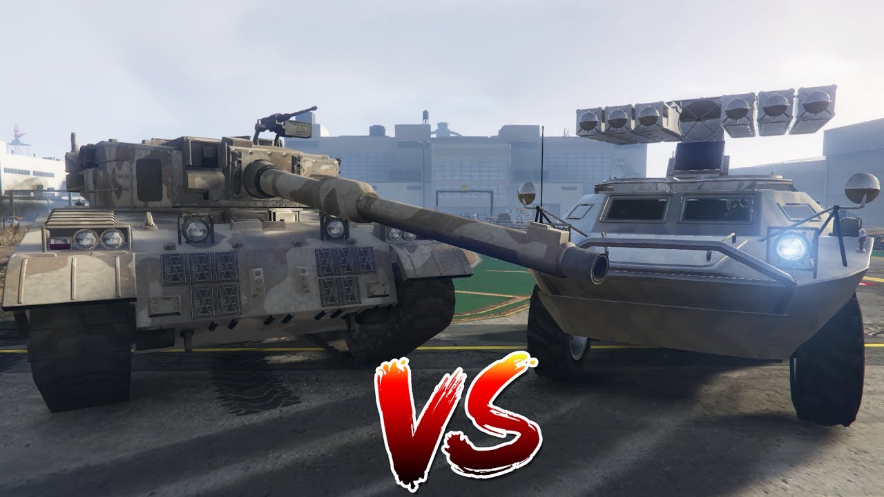 APC VS TANK l GTA 5 - YouTube