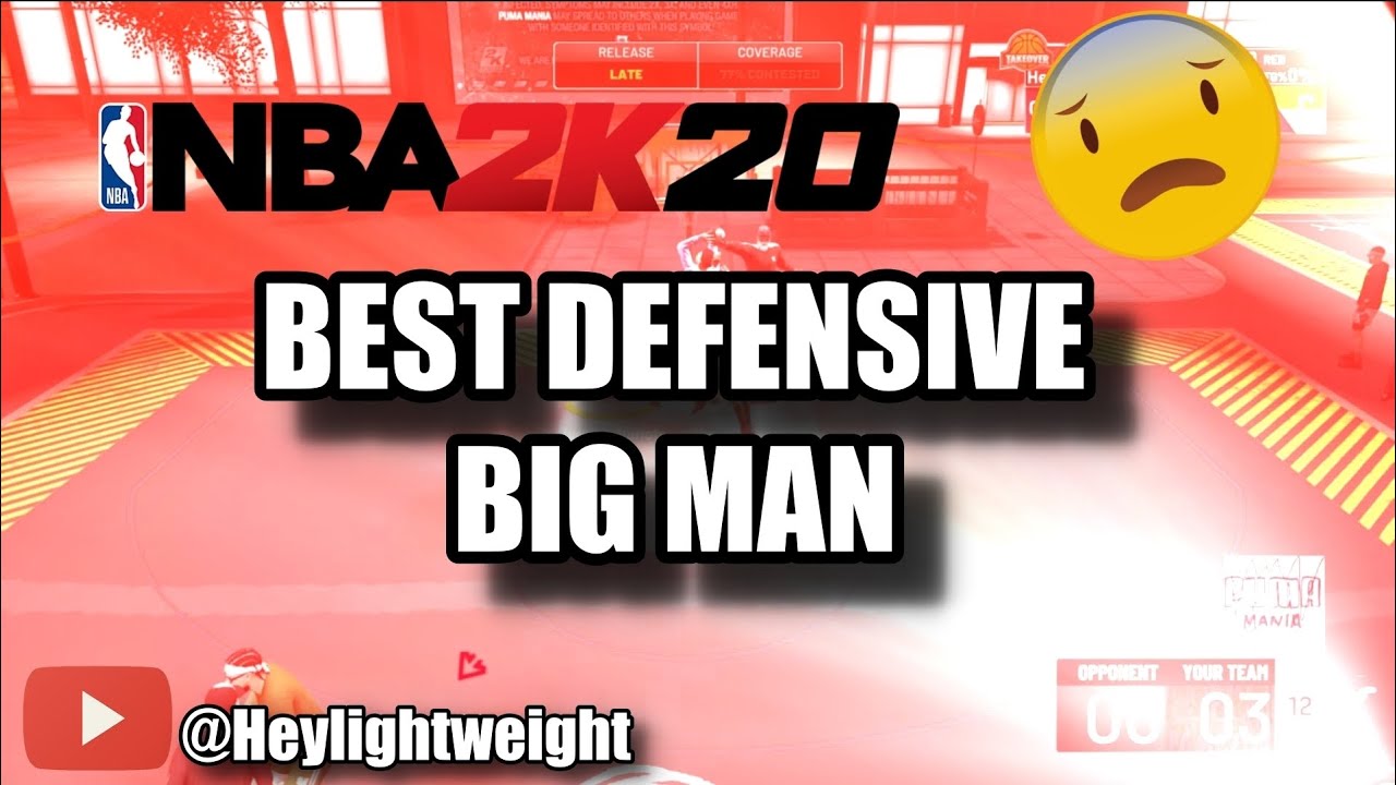 NBA2K20 GAMEPLAY *BEST DEFENSIVE BIG MAN* - YouTube