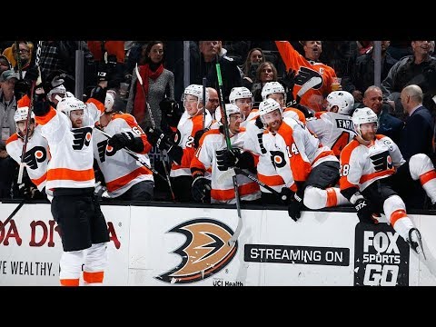 Philadelphia Flyers vs Anaheim Ducks. 30 december 2019 - YouTube
