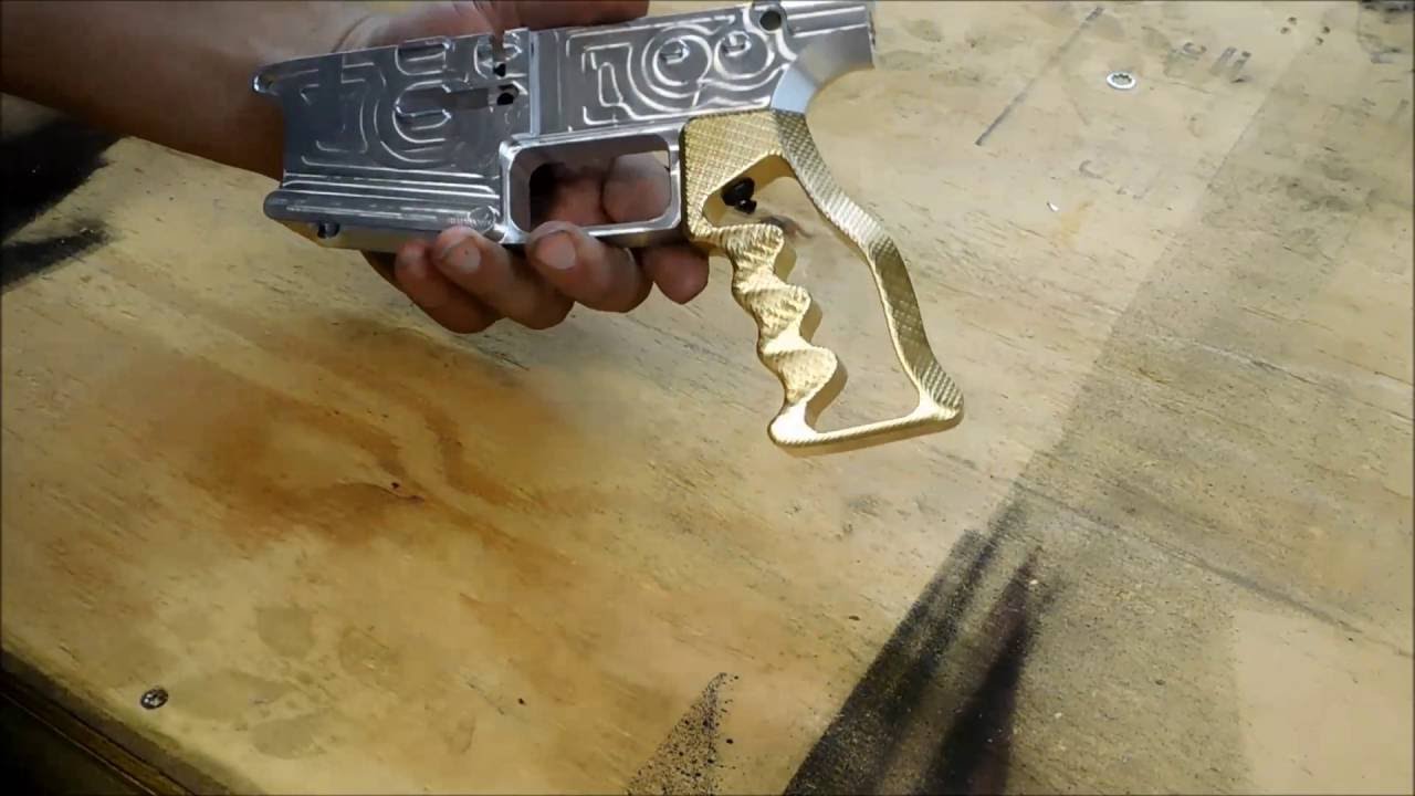 How to Install a Venom Defense Billet AR-15 Rifle Grip Video - YouTube