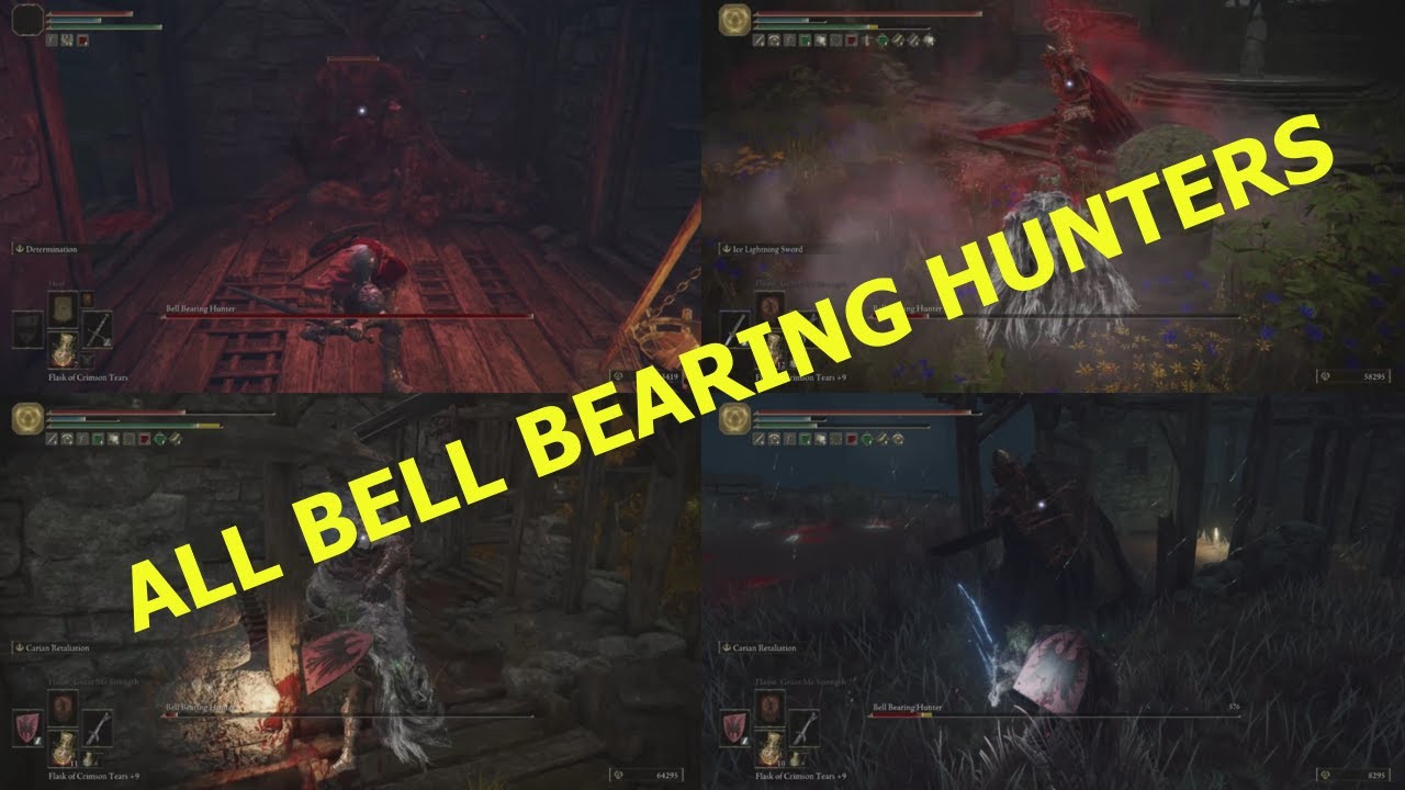 All Bell Bearing Hunter Locations