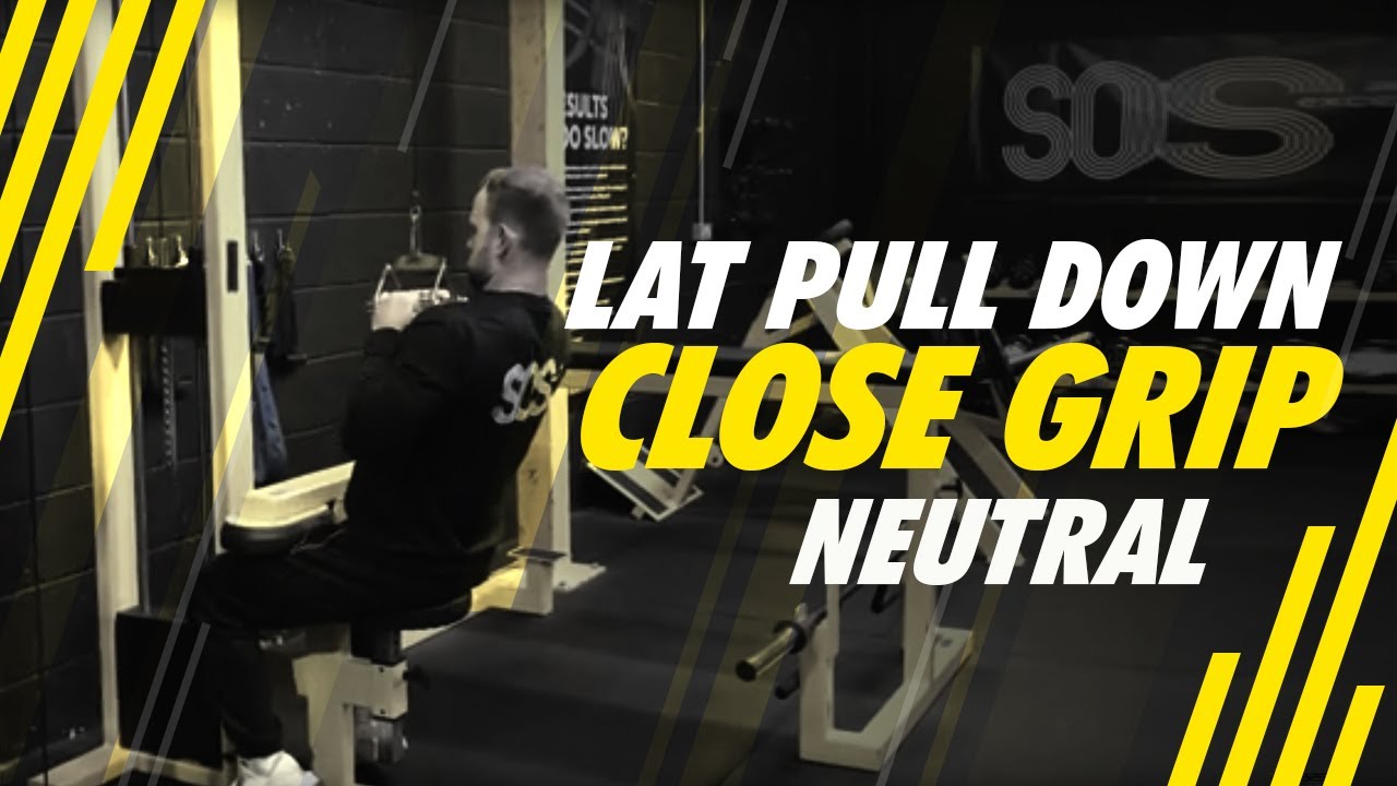 Lat Pull Down - Close Grip - Neutral - Exercise Demonstration - YouTube