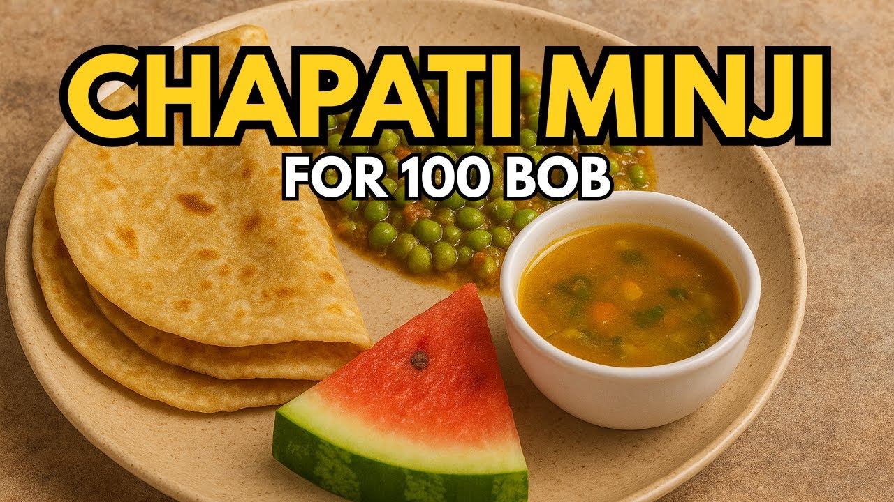 Kenya’s Best 100 Bob Meal? Chapati & Minji in Rongai 🇰🇪 - YouTube