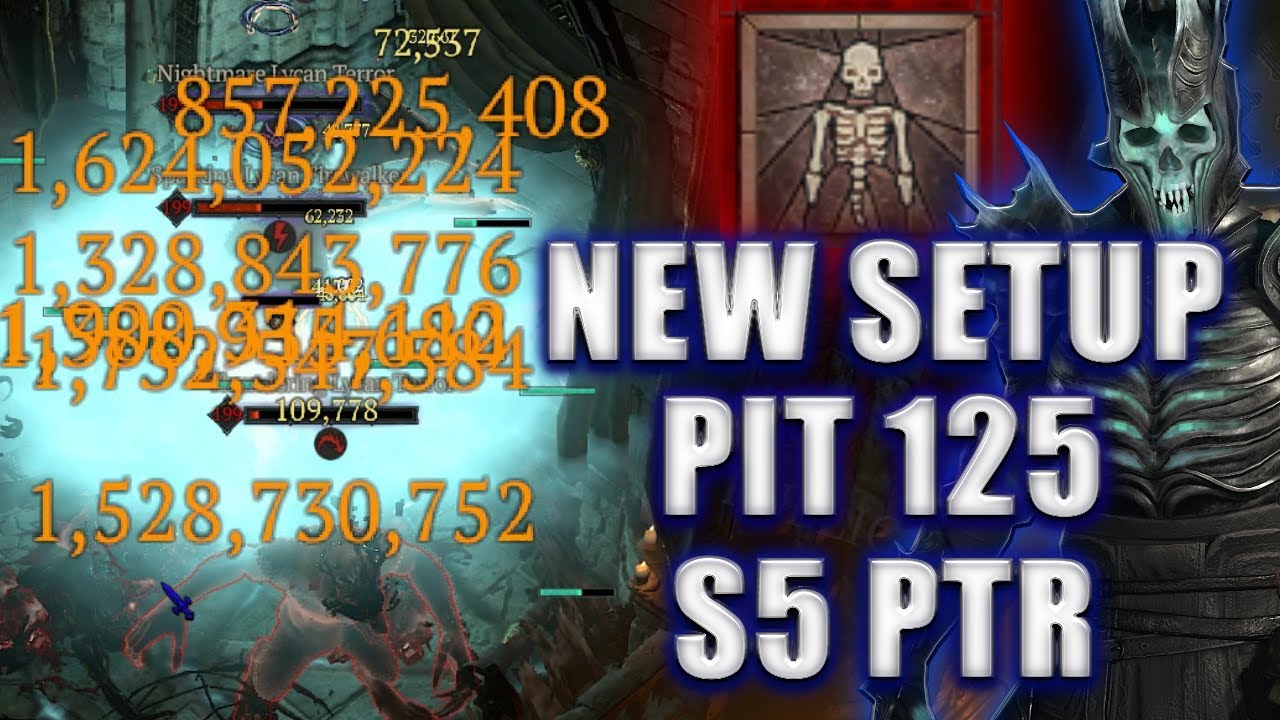 S5 [PTR] Bone Spirit PIT 125 New Setup Clear Season 5 | Diablo 4 ...