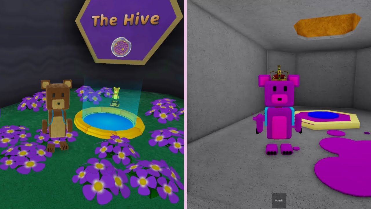 Super Bear Adventure The Hive - ROBLOX Gameplay Walkthrough - YouTube