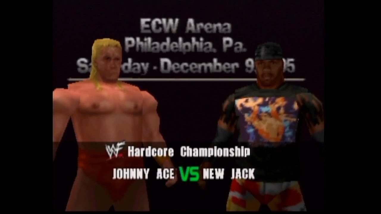WWF No Mercy - Johnny Ace vs. New Jack (N64) - YouTube