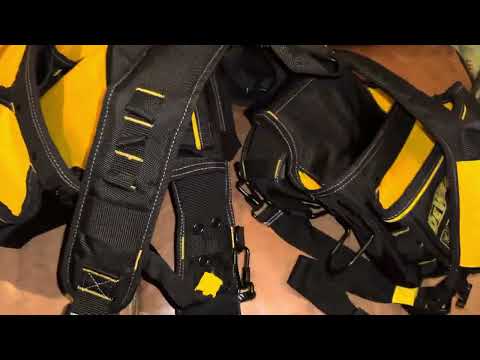 DeWalt Professional Tool Rig With Suspenders DWST540602 - YouTube