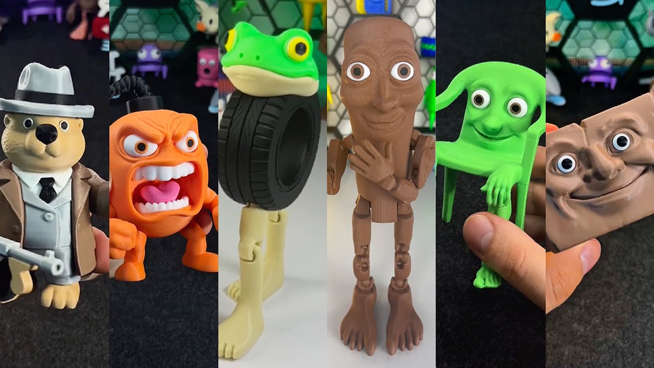 All My Italian Brainrot Collection REVEALED | 3D Printed Figures ...
