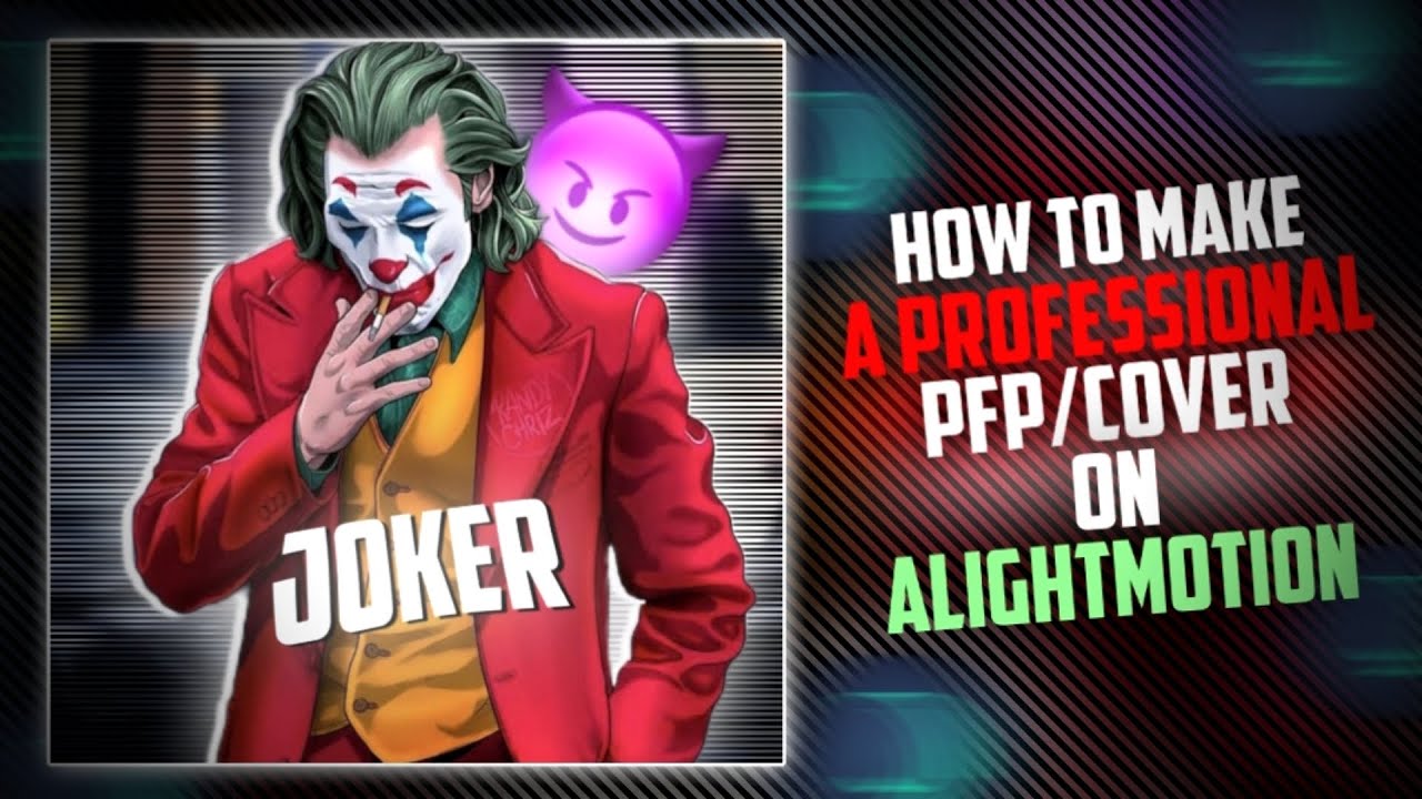 How to Make a Professional PFP/COVER for Your Instagram in Android ...