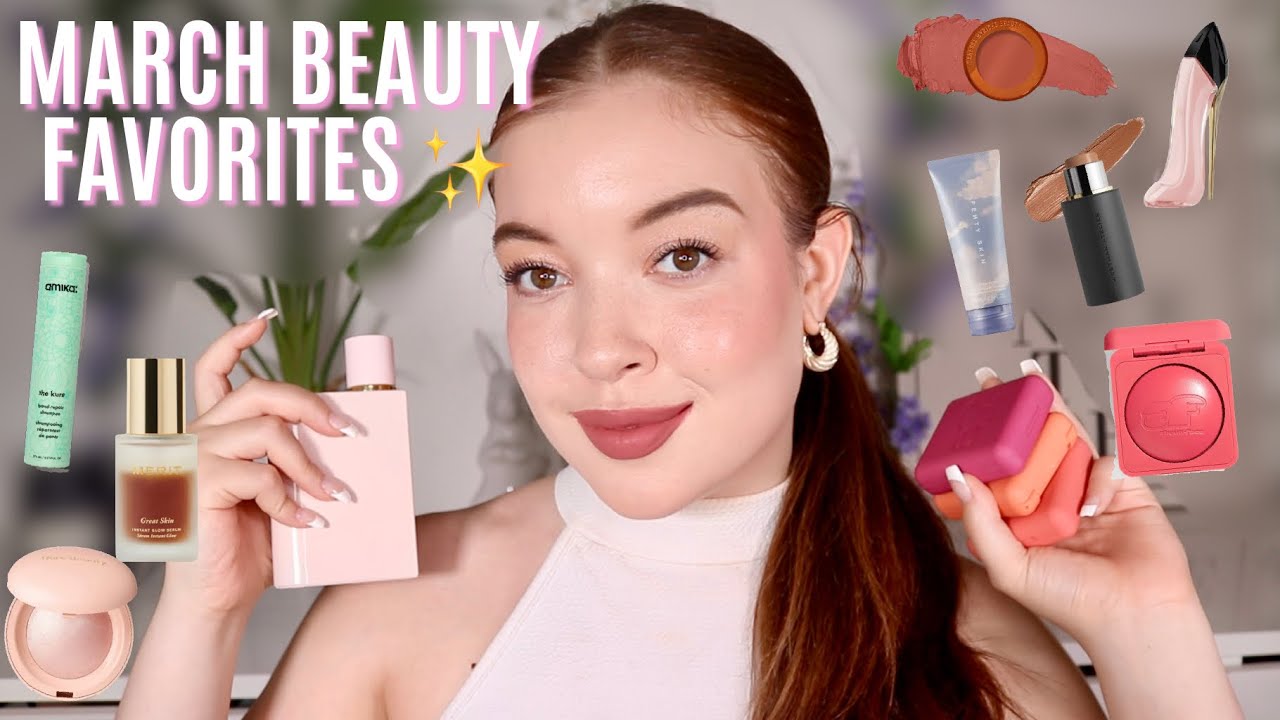 MARCH BEAUTY FAVORITES! What I've Been LOVING! - YouTube