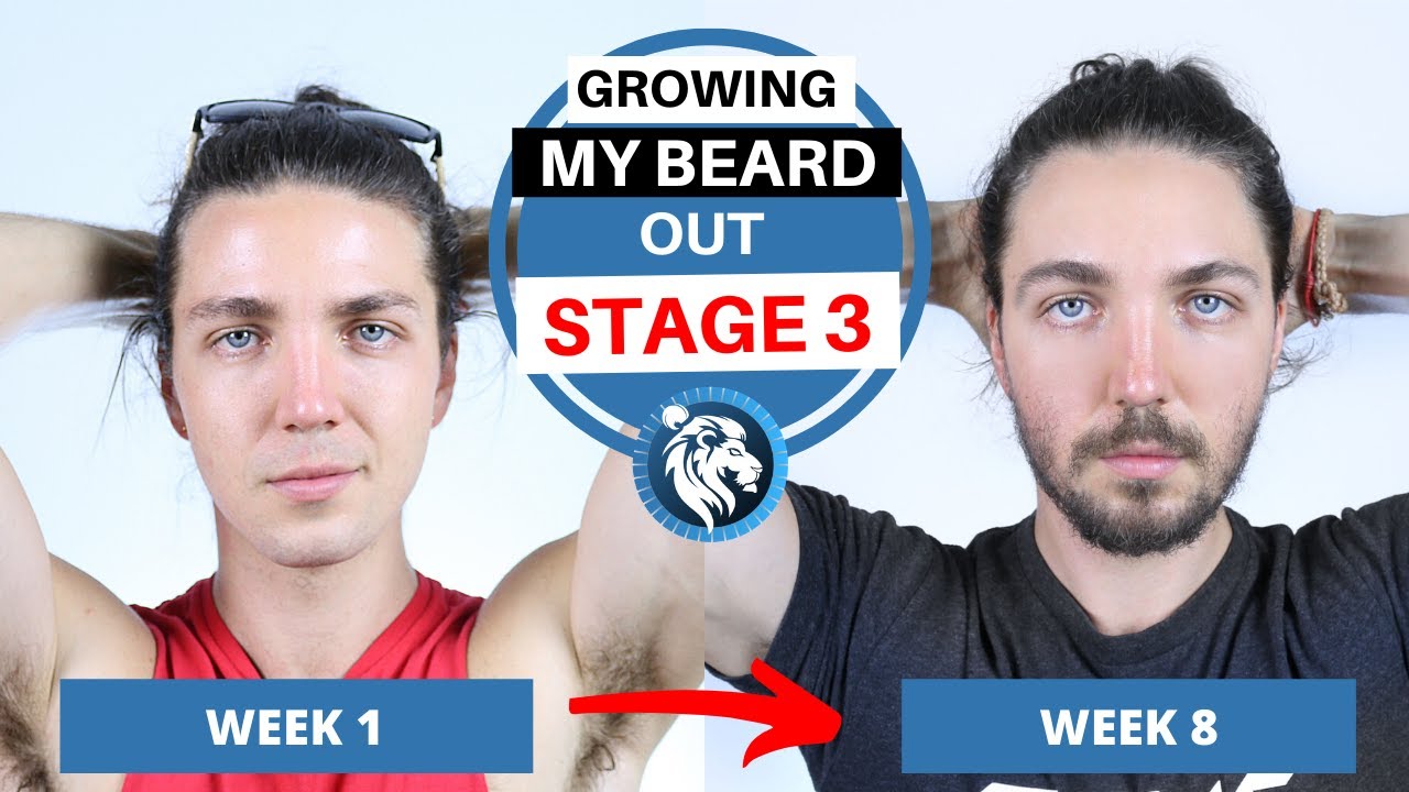 Stage 3 of Growing a Beard - Men's Beard Growth Journey - YouTube