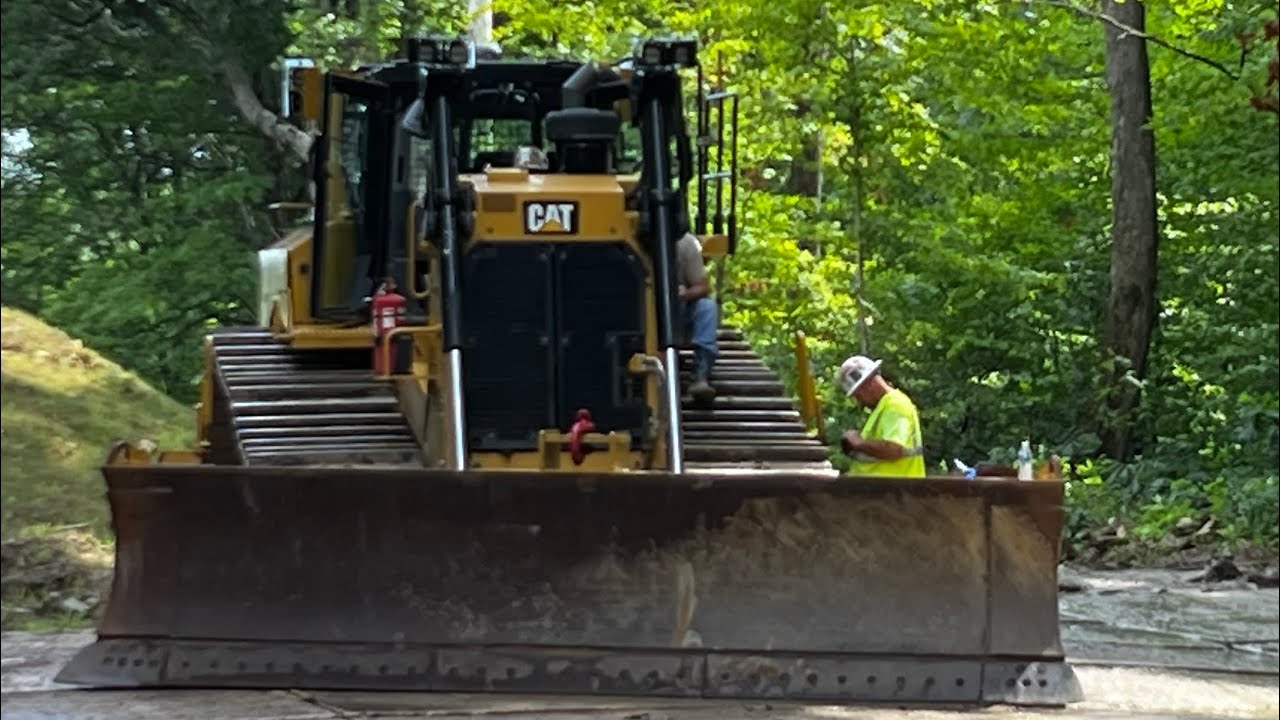 Hauling wet sticky slop - YouTube