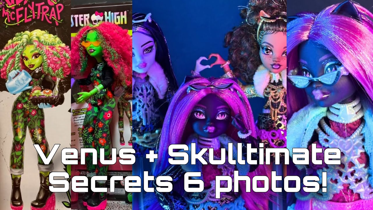 MONSTER HIGH NEWS! Fearbook Venus found + IRL photos of Hauntlywood ...