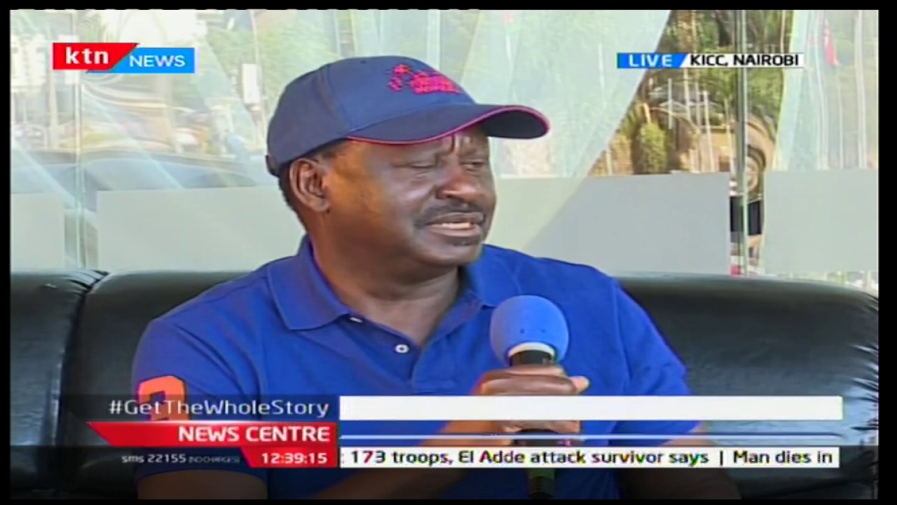 Akisa Wandera's Interview with Raila Odinga and Evans Kidero at KICC ...