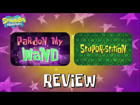 SpongeBob: Pardon My Wand + Stupor-stition Review - YouTube