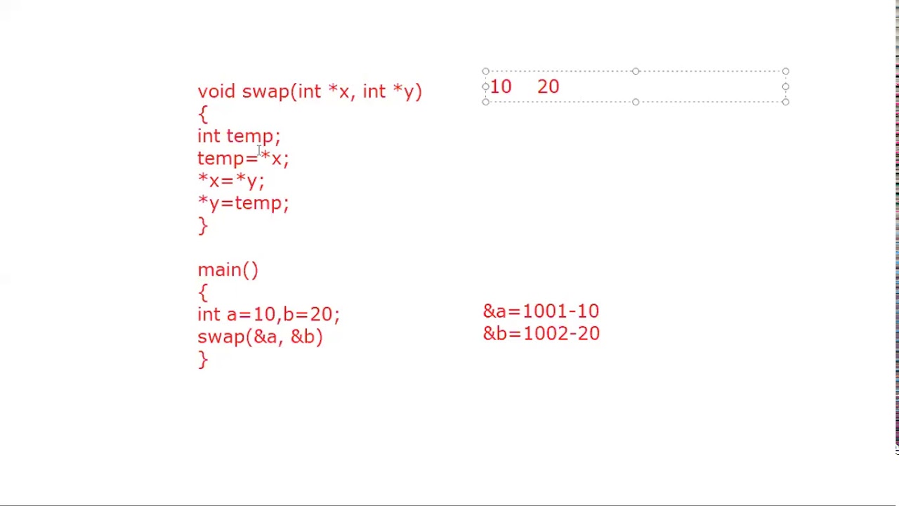 18/06/2020 Part I Call by pointer, Call by reference - YouTube