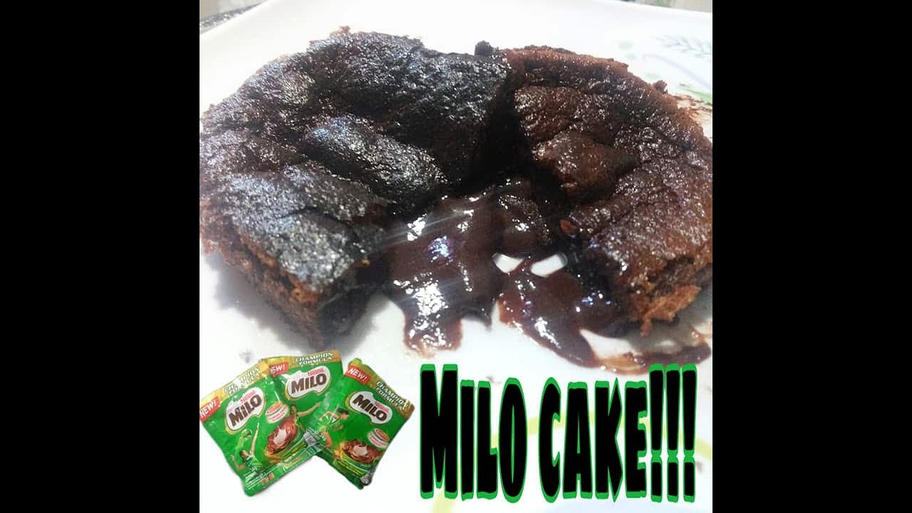 MILO CAKE (BASIC !???) - YouTube