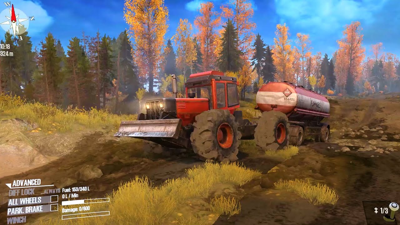 MudRunner Off The Road | PC Off-Road Driving | MudRunner Gameplay PC ...