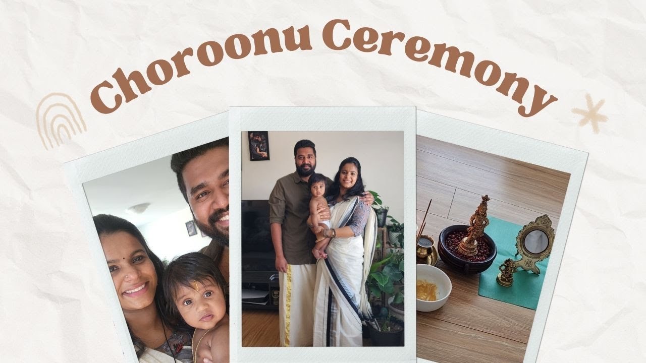 Haanu's Choroonu Ceremony #annaprashanceremony #keralatradition - YouTube