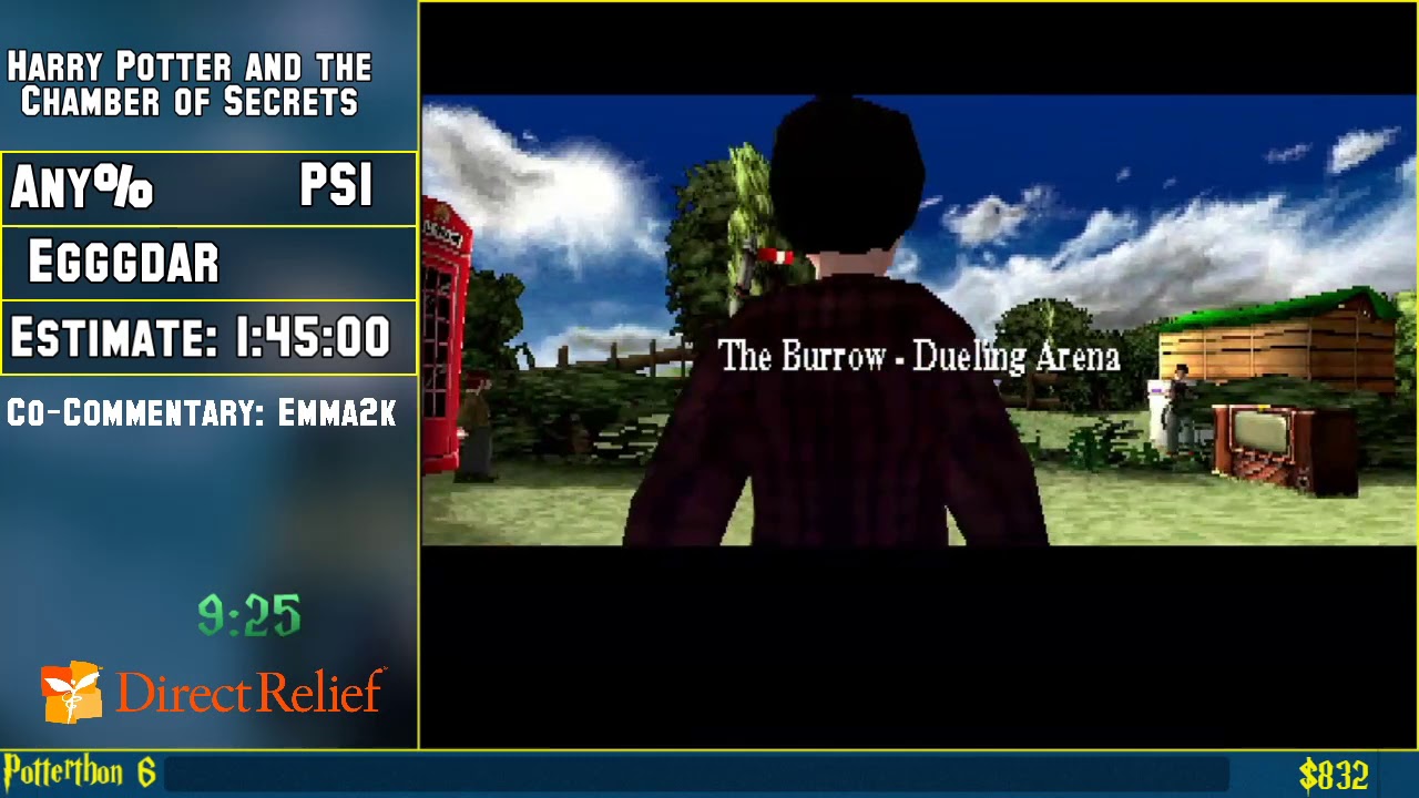 Potterthon 6 | HP2 PS1 Any% by Egggdar - YouTube