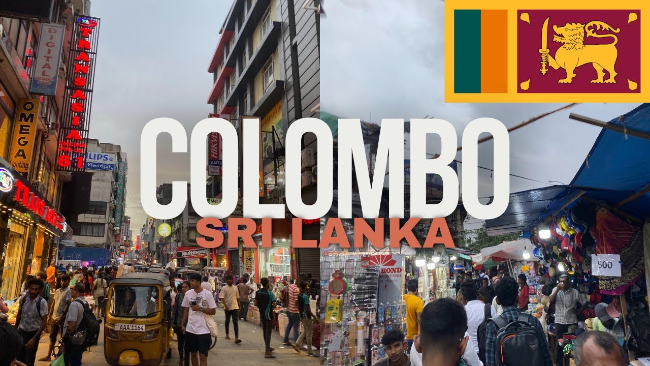 【Colombo, Sri Lanka】Walking Tour, 4K - YouTube