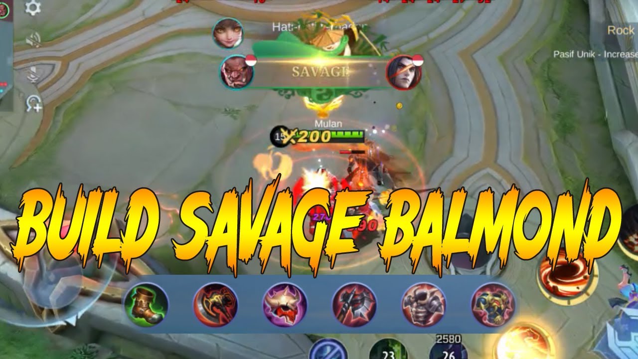 SAVAGE! Build Balmond Paling Sakit Auto Savage untuk Pemula | Mobile ...