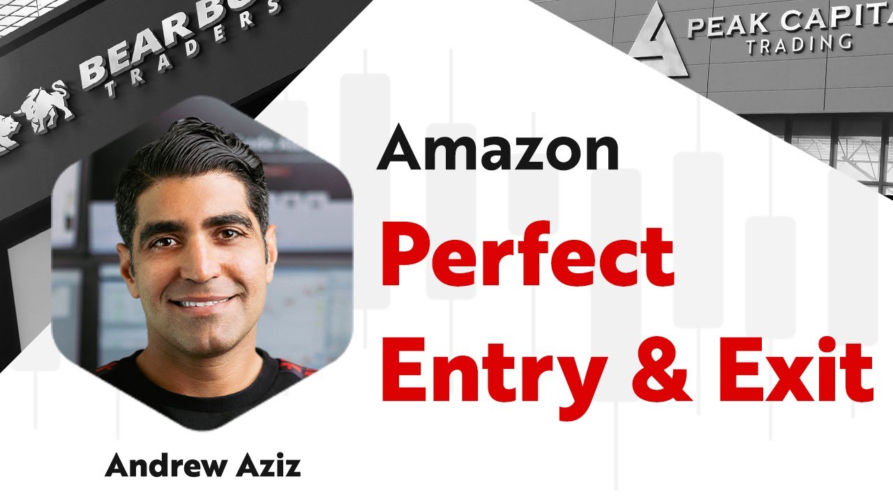 Perfect Entry and Exit Day Trading Amazon Stock - YouTube