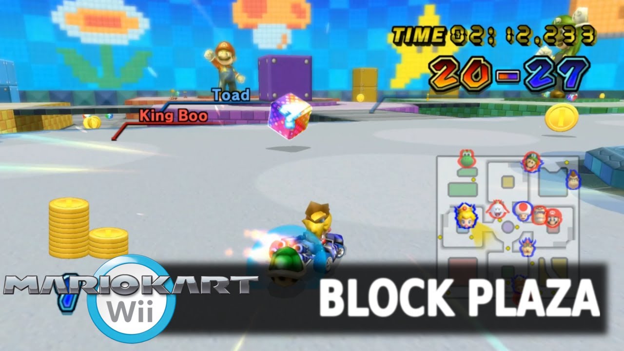 Coin Runners - Block Plaza | Mario Kart Wii | Ep. 43 - YouTube