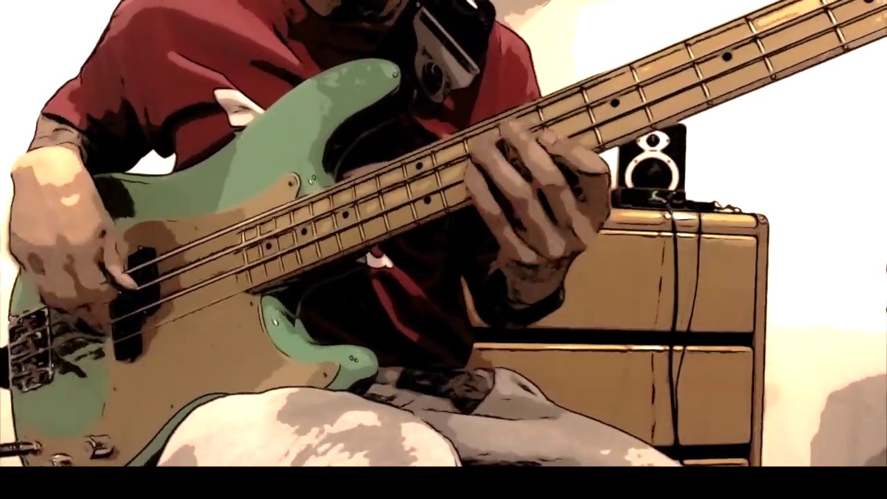Kanye West - Flashing Lights ft. Dwele - "Flashing Lights" (Bass Cover ...